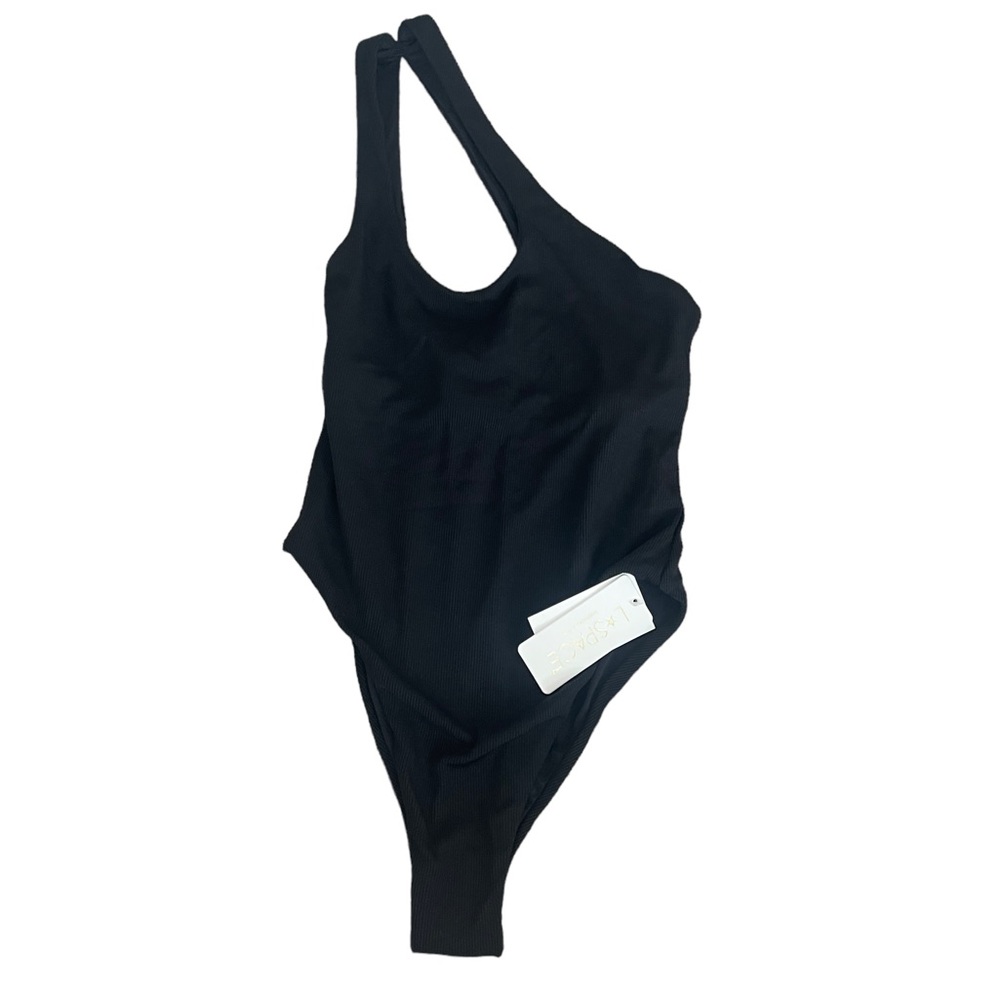 L Space Phoebe One Piece Classic In Black Gem